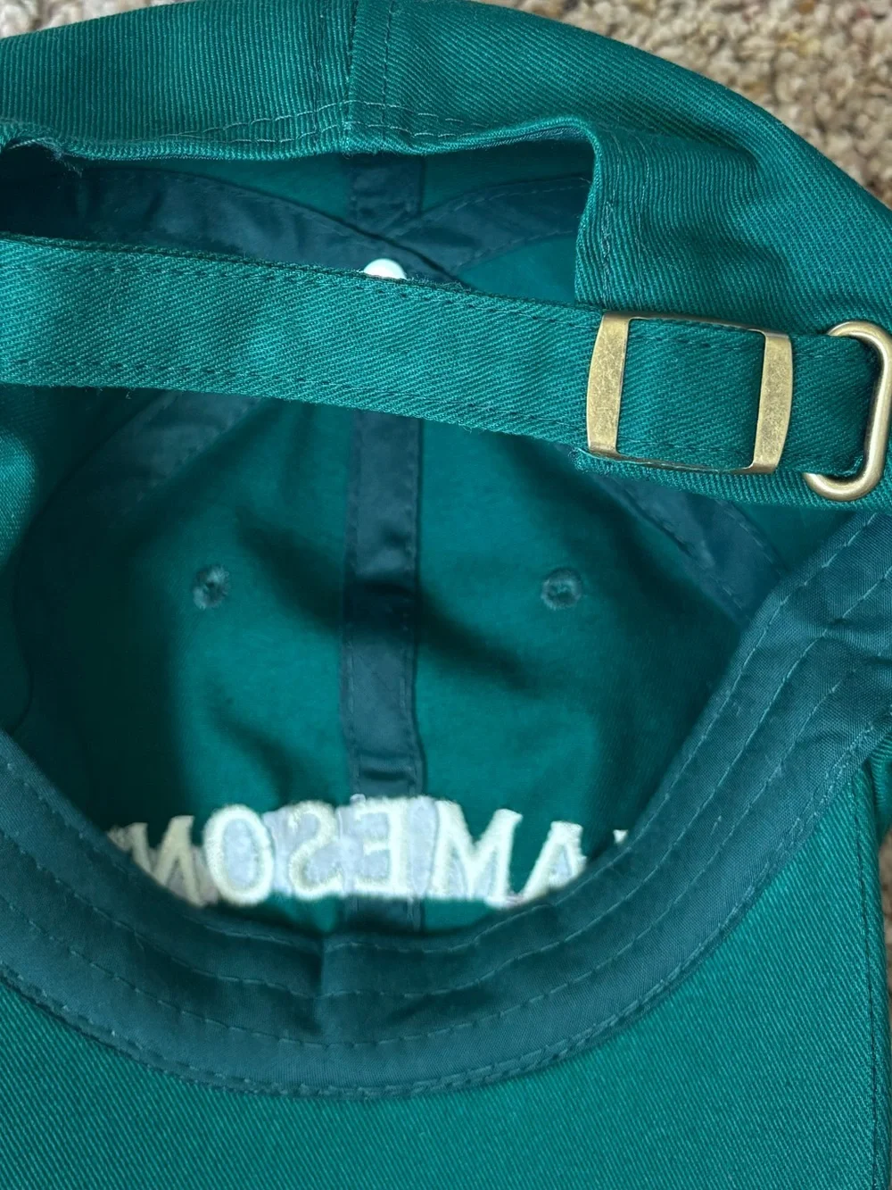 Accessories | Jameson Green Logo Hat | Poshmark